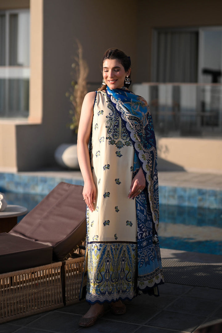 Zaib - Luxury Lawn 2025 – GLAM OFFICIAL