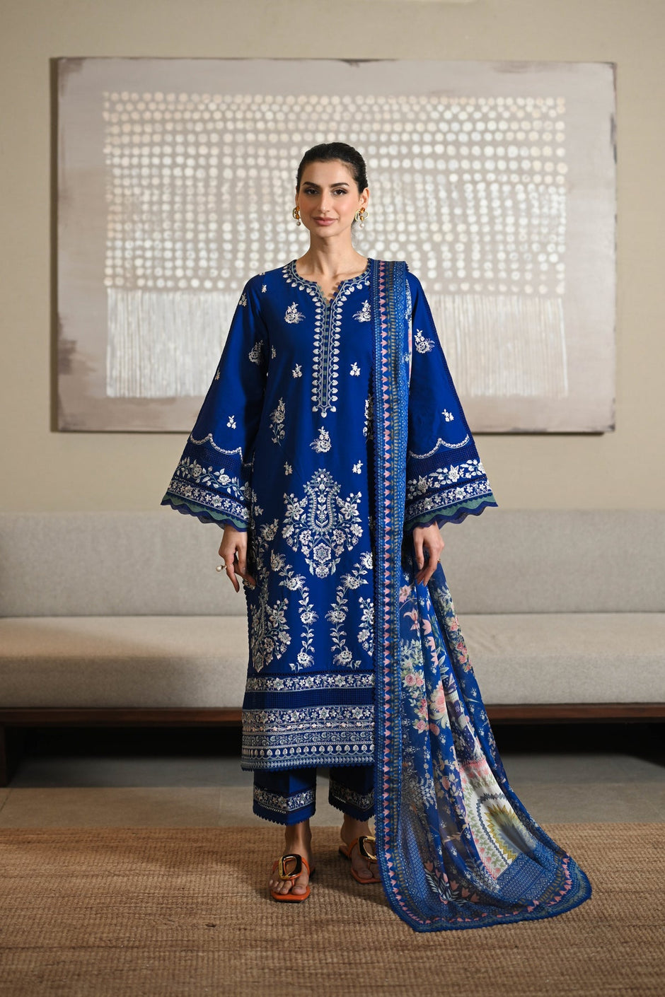 Zaib - Luxury Lawn 2025 – GLAM OFFICIAL